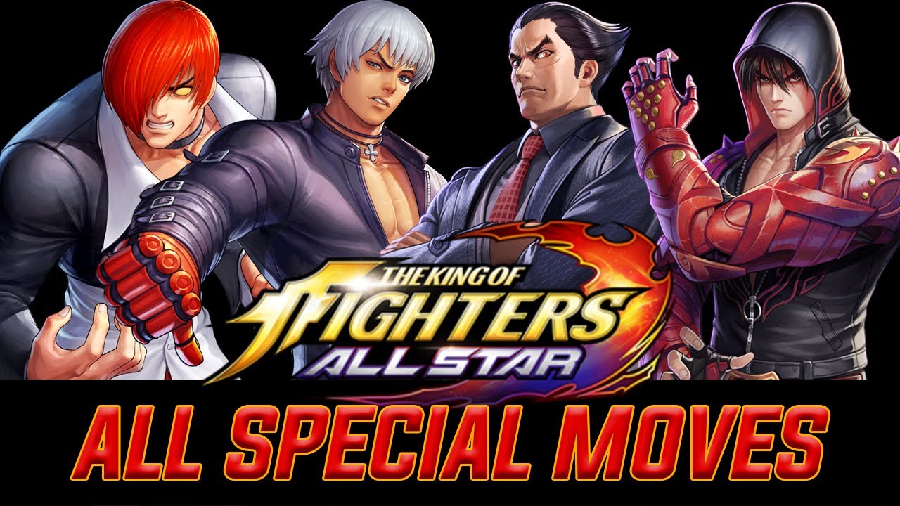 The King Of Fighters All Star - ALL Finish Skill and Rage Arts - (KOF ...