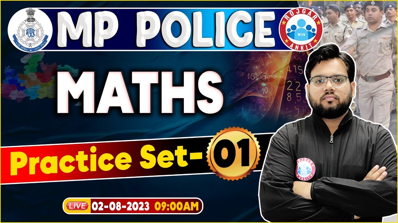 MP Police Constable 2023, Maths Practice Set 01, Maths For MP Police by ...