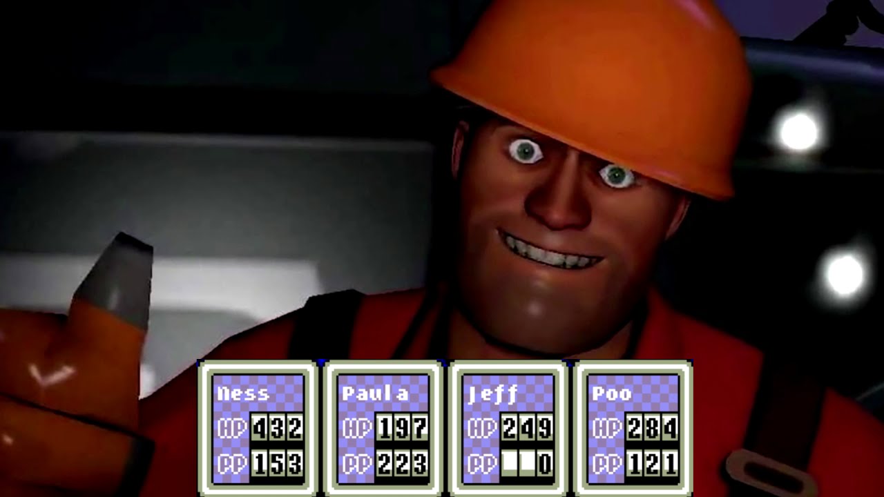 Cursed TF2 Images With Earthbound Battle Music - YouTube