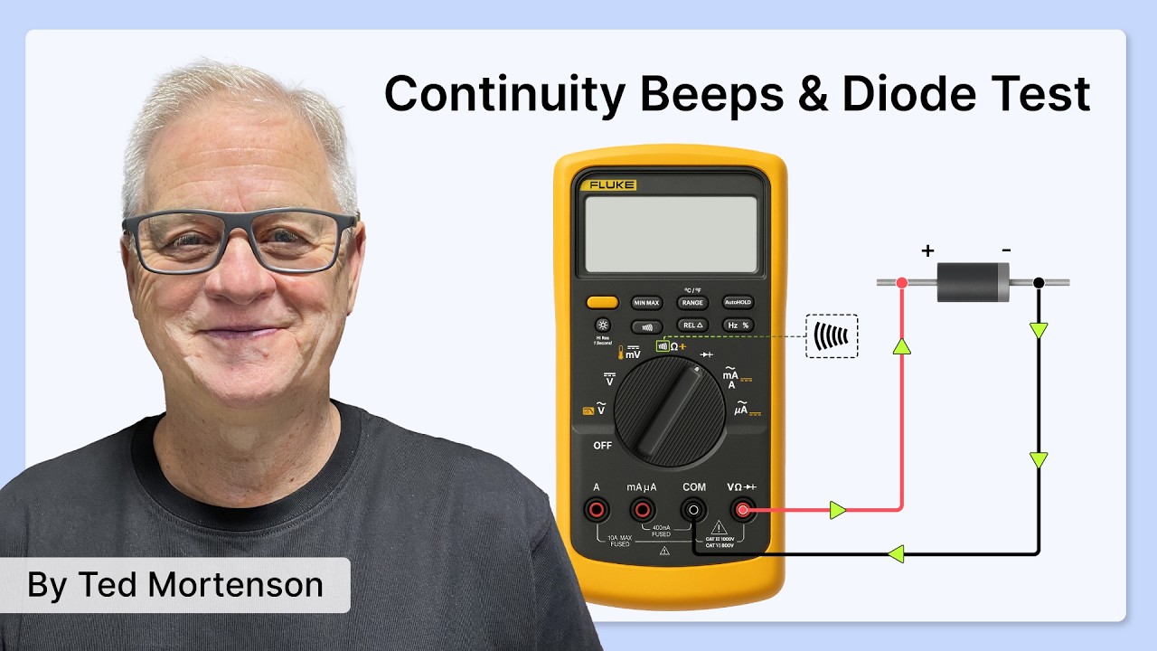Multimeter Continuity and Diode Testing What the Beep Really Means ...