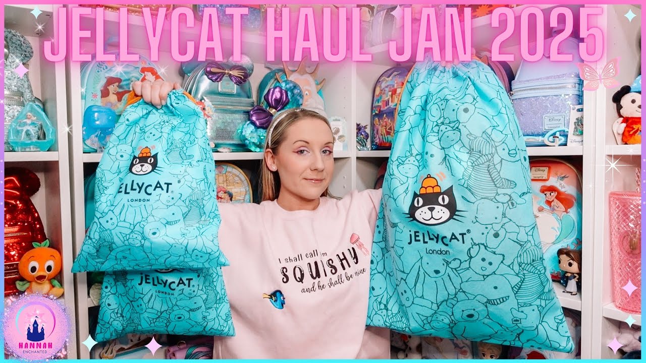 Jellycat Haul Vlog! New Plushies Unboxing January 2025 Easter Spring ...