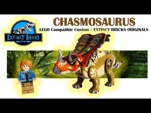 CHASMOSAURUS -UNOFFICIAL LEGO DINOSAUR  #LEGO #JURASSICWORLDLEGODINOSAUR   #JP ХАСМОЗАВР 카스모 사우루스