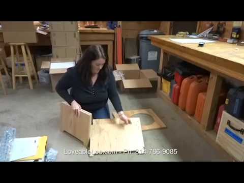 Loveable Loo Assembly Instructions 2017 - YouTube