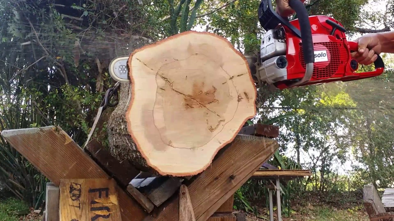 SOLO 681 modified work saw - YouTube