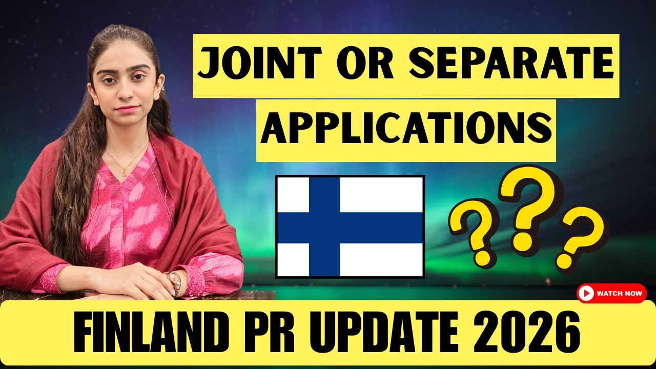 Study in Finland & PR 2026 | Joint vs Separate Applications Explained ...