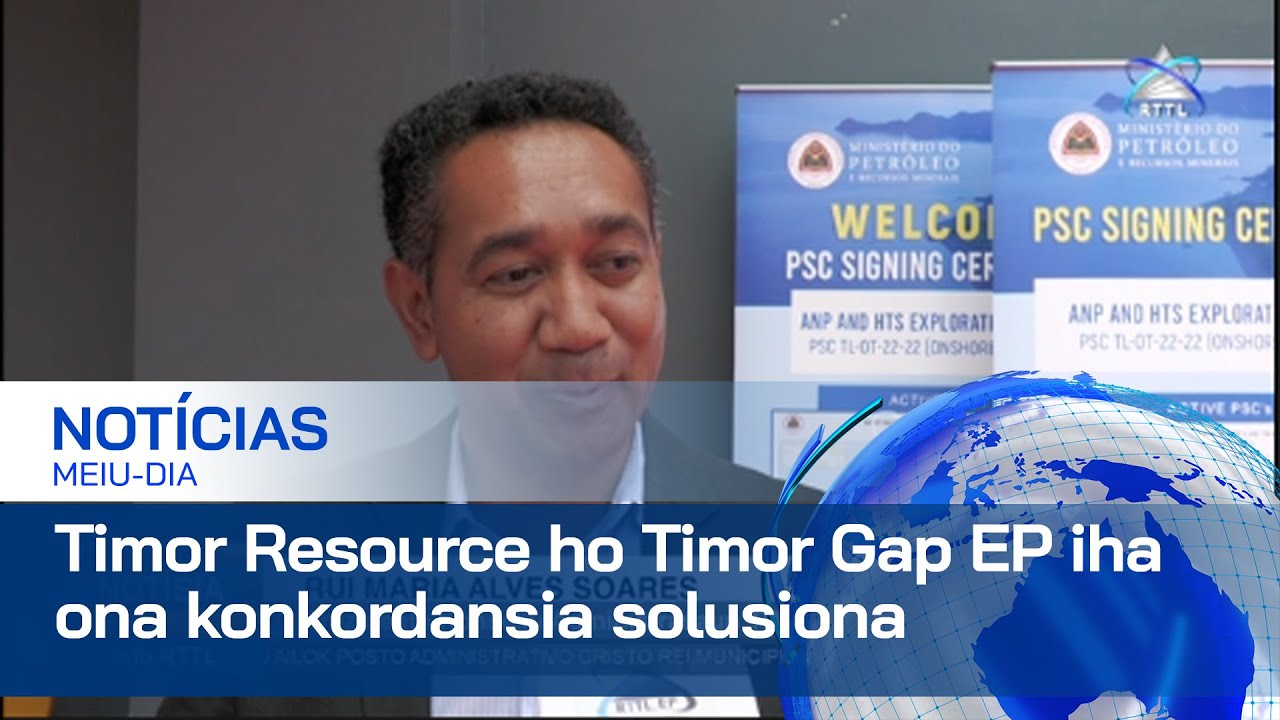 Timor Resource ho Timor Gap EP iha ona konkordansia solusiona polemika mina matan iha Kosta Sul ...