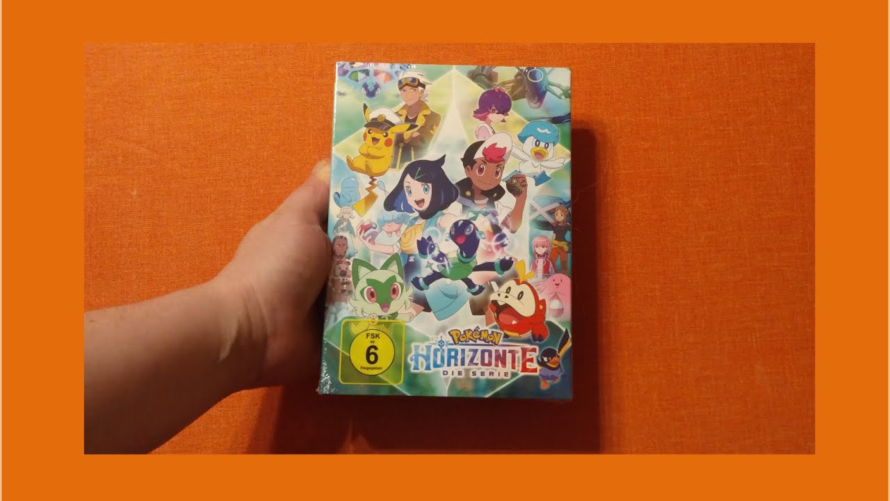Unboxing Pokémon Horizonte - Volume 2 + Episodenguide - YouTube