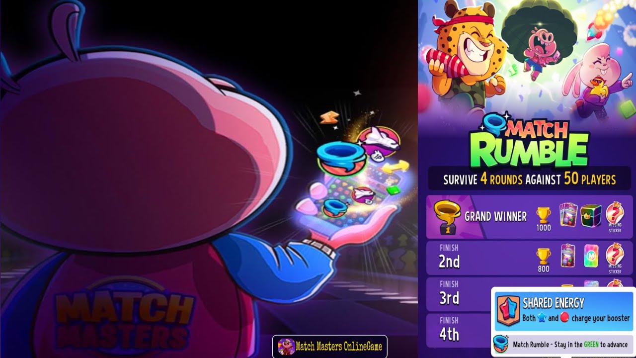 SE UFO Match Masters - Match Rumble 4 Rounds 50 Players - YouTube