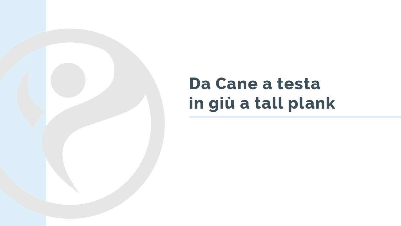Da cane a testa in giù a tall plank - YouTube