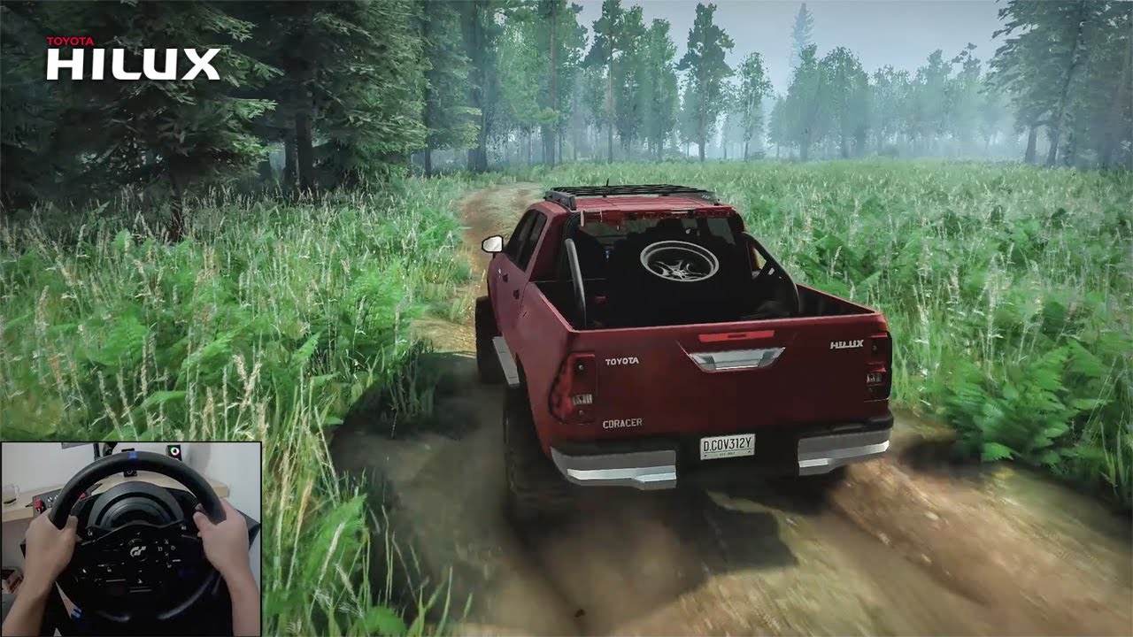 Offroad with TOYOTA HILUX 2016 - Thrustmaster T300 - YouTube
