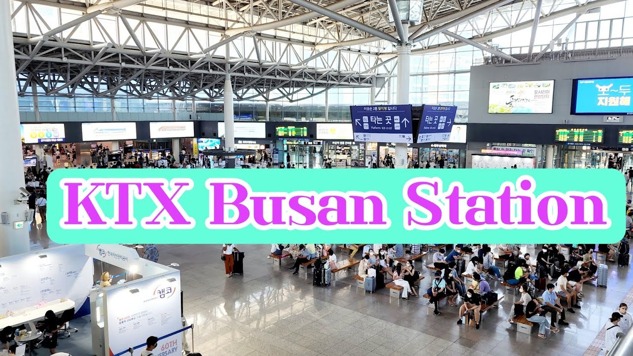 [JL Lifestyle] KTX BUSAN STATION #ktxbusanstation #triptobusan # ...