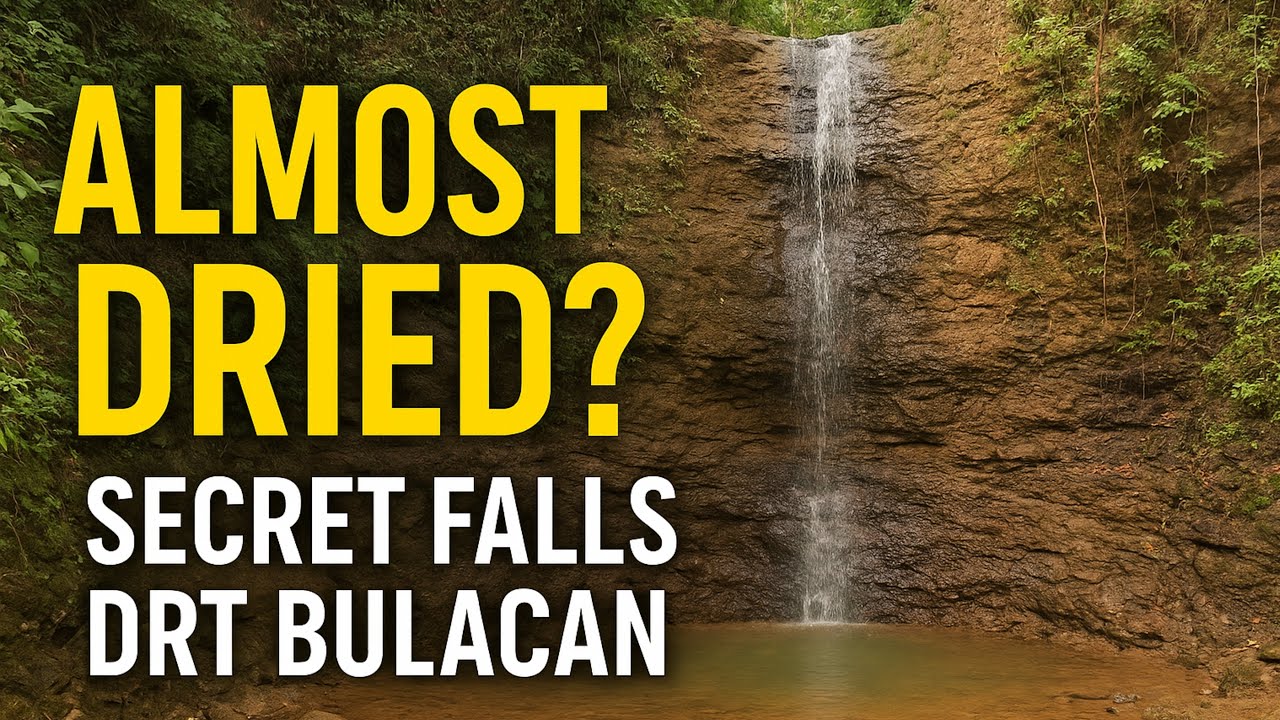 Grabe !! Secret Falls ng DRT Halos matuyot na? Paano nangyari ito? Ilog ...
