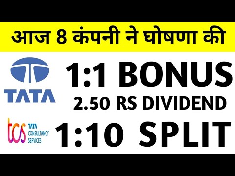 8 Company Announced Bonus, Dividend, Split | Bonus share latest news ...