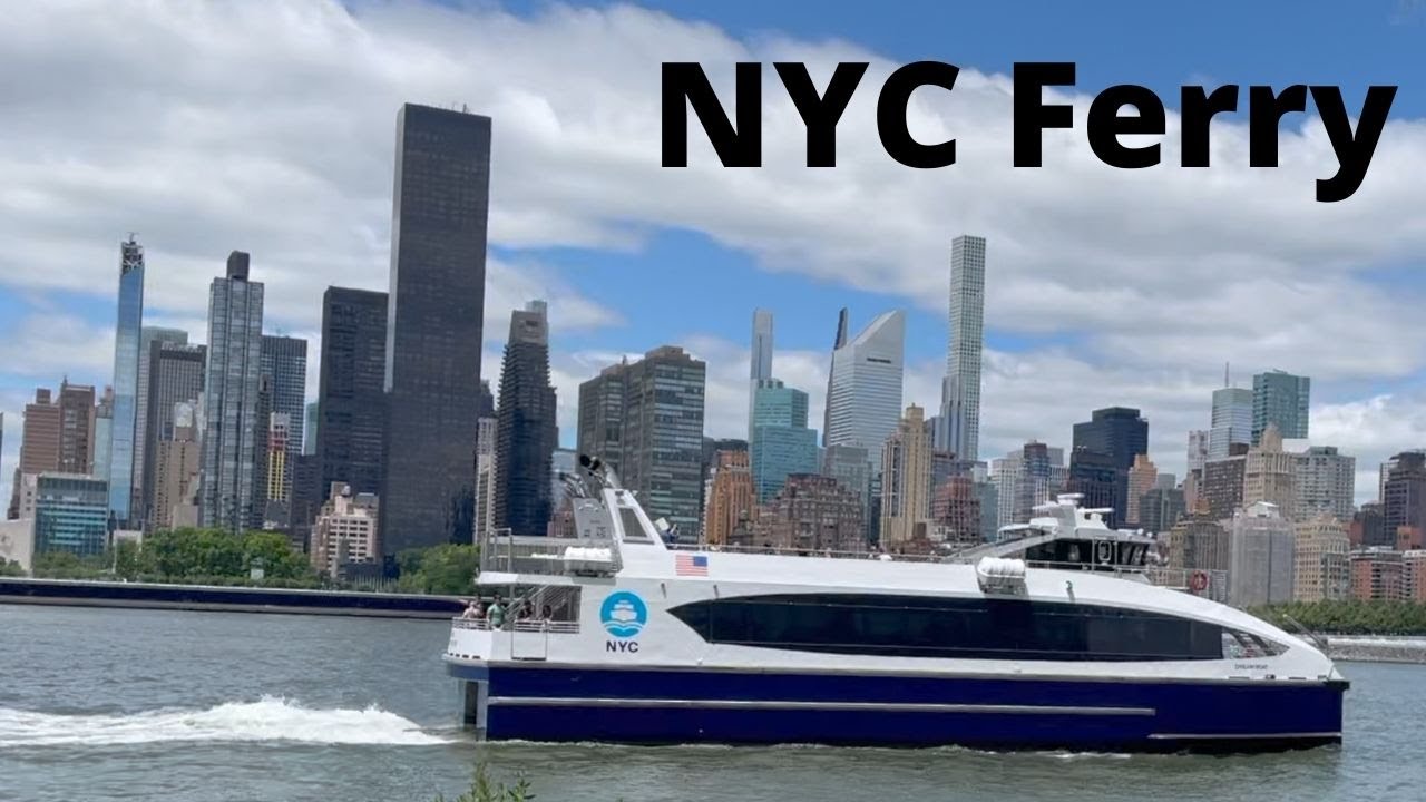 $2.75 Tourist Hack! NYC FERRY: Major Sights And Bridges From Astoria ...