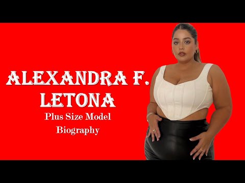 Alexandra F Letona Biography | Age, Height, Weight, Lifestyle, Net Worth | Peruvian Plus Size Model