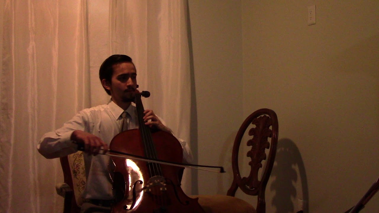 WBC Community: Steven Galindo, cello, USA - YouTube