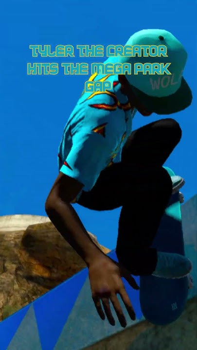 Tyler The Creator Hits The Super Ultra Mega Park Gap #Shorts #skate #skate3 - YouTube