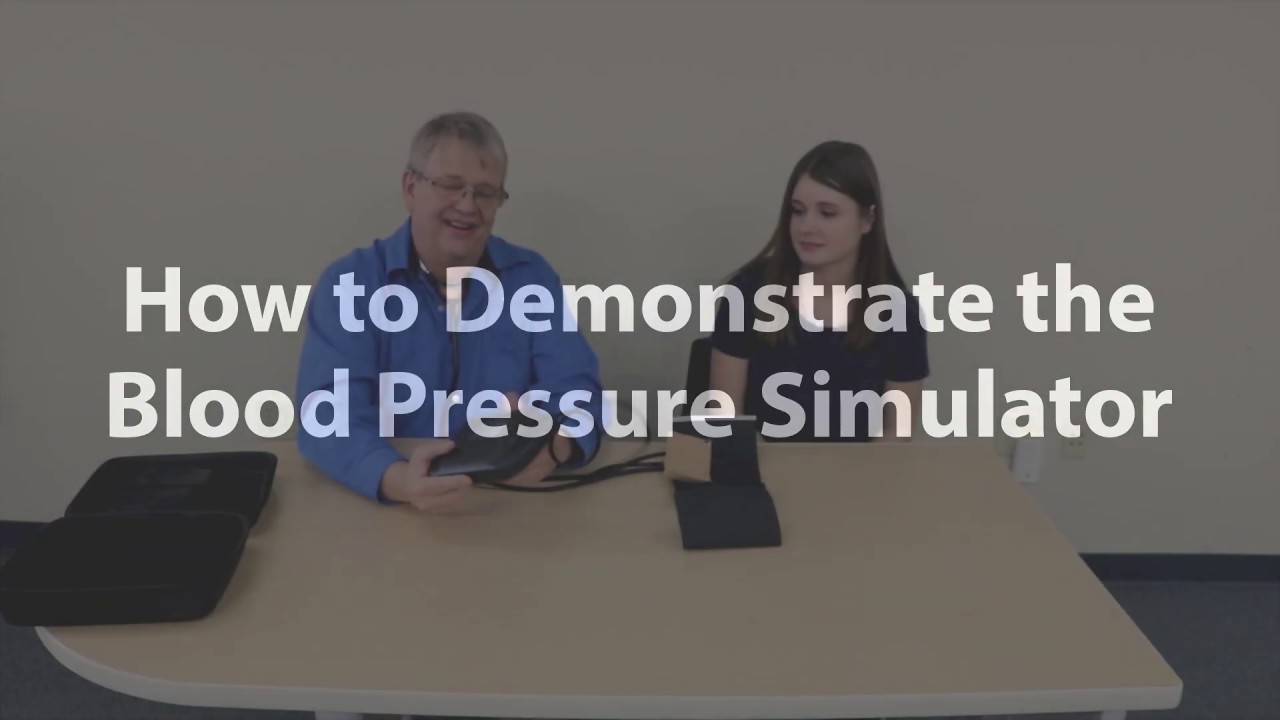 Blood Pressure Simulator Demonstration - YouTube