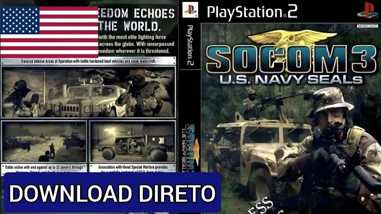 SOCOM 3 - PS2 ISO - YouTube