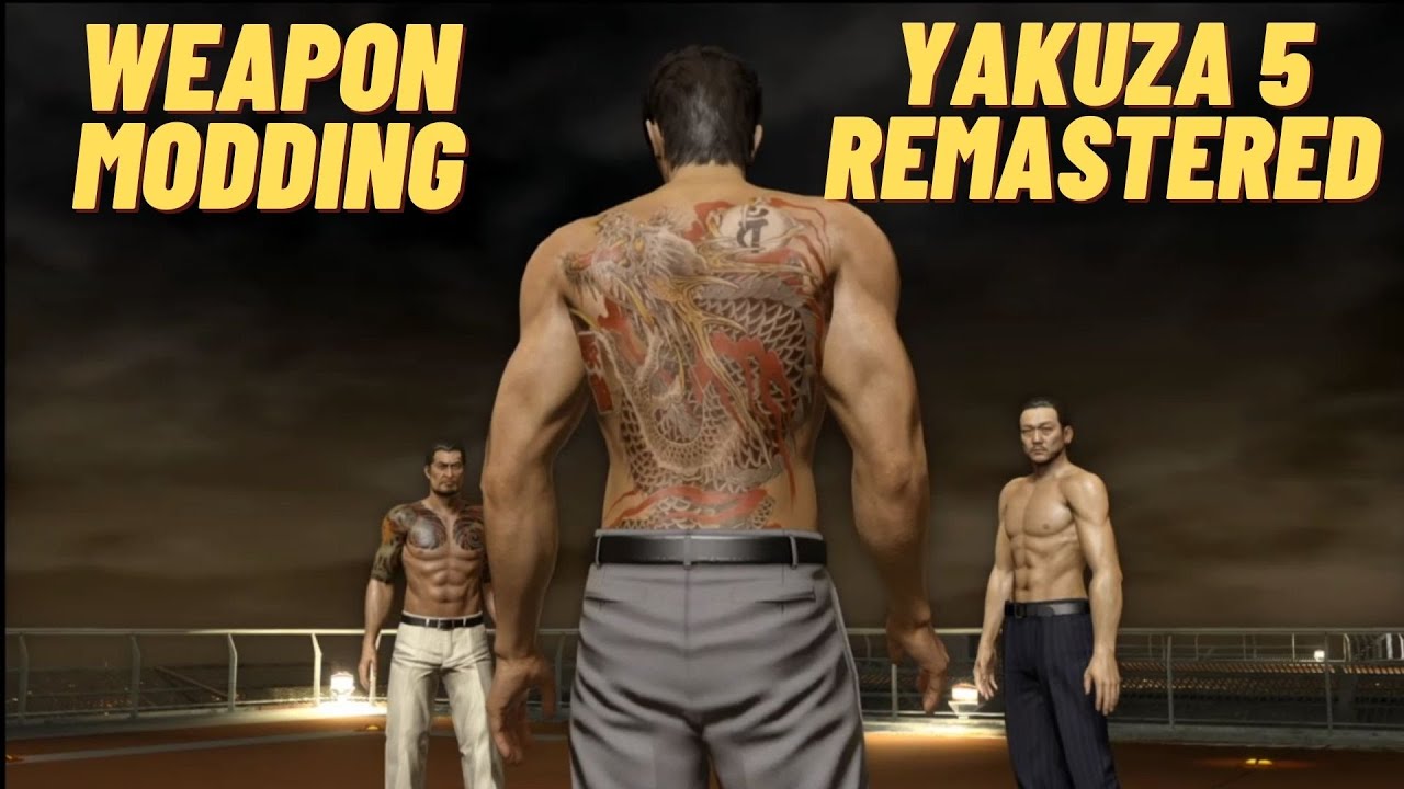 Weapon Modding - Yakuza 5 Remastered 100% Trophy Guide - YouTube