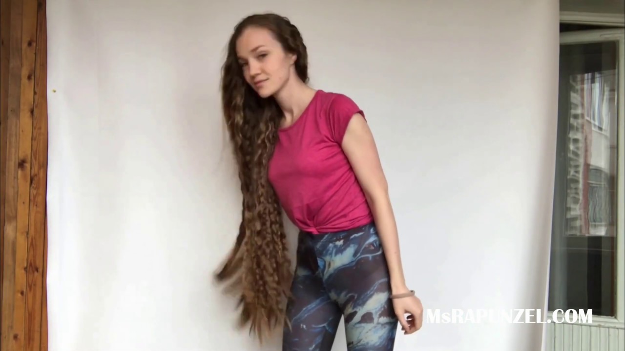 Orysya - Movie 7 - Long Brunette Hair Styling - YouTube