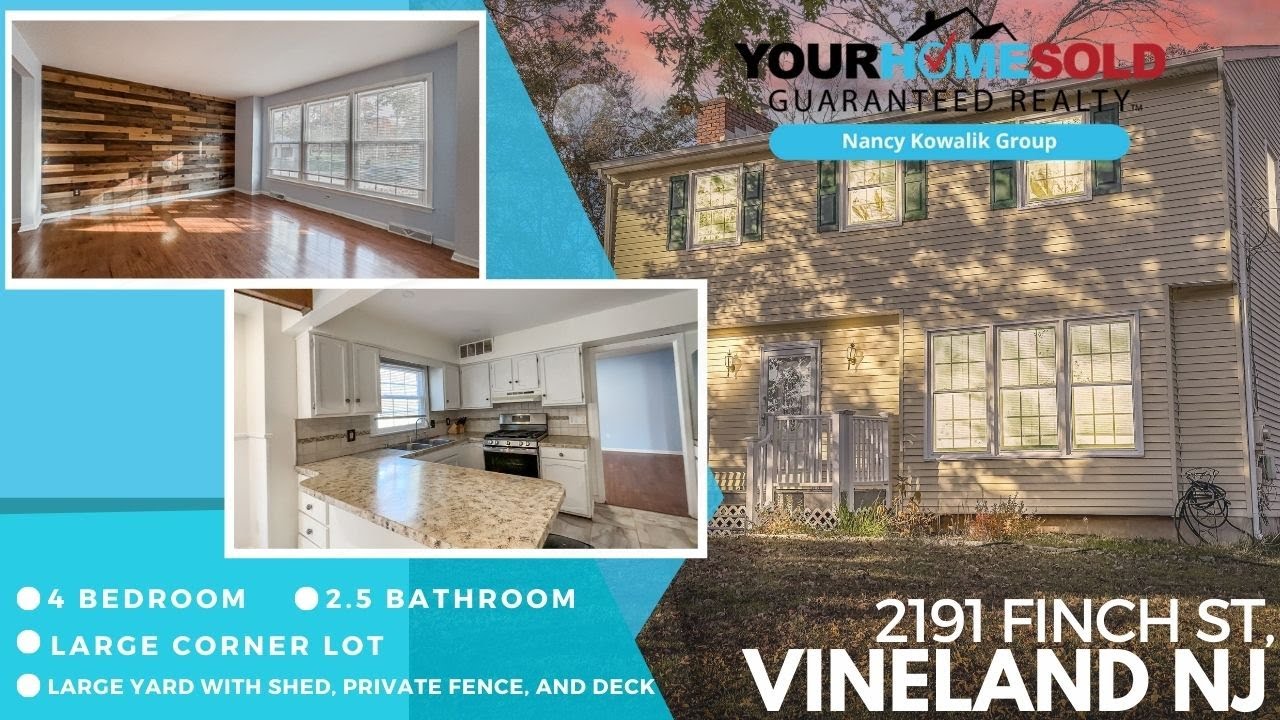 UNDER CONTRACT!! 2191 Finch St, Vineland NJ 08361 - YouTube