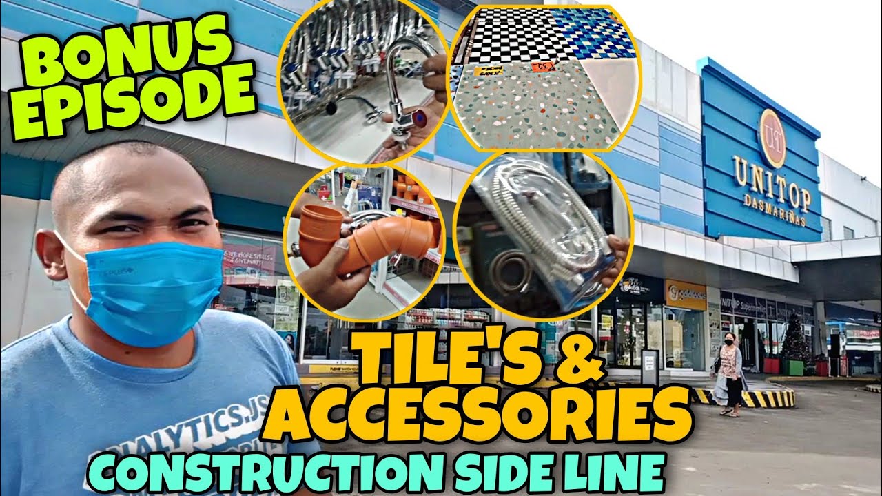 BONUS EPISODE CONSTRUCTION SIDE LINE 🔨 TILES & ACCESSORIES - YouTube