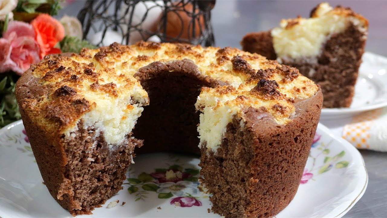 BOLO QUE JÁ SAI RECHEADO DO FORNO! AGORA SÓ FAÇO BOLO DE CHOCOLATE ...