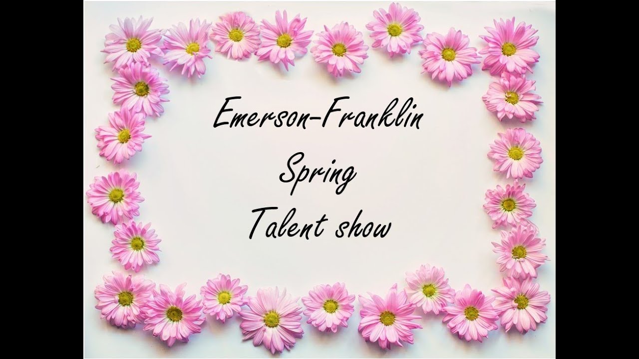 Spring Talent Show - YouTube