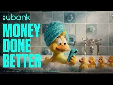 Ubank 'Money Done Better' Duck TVC