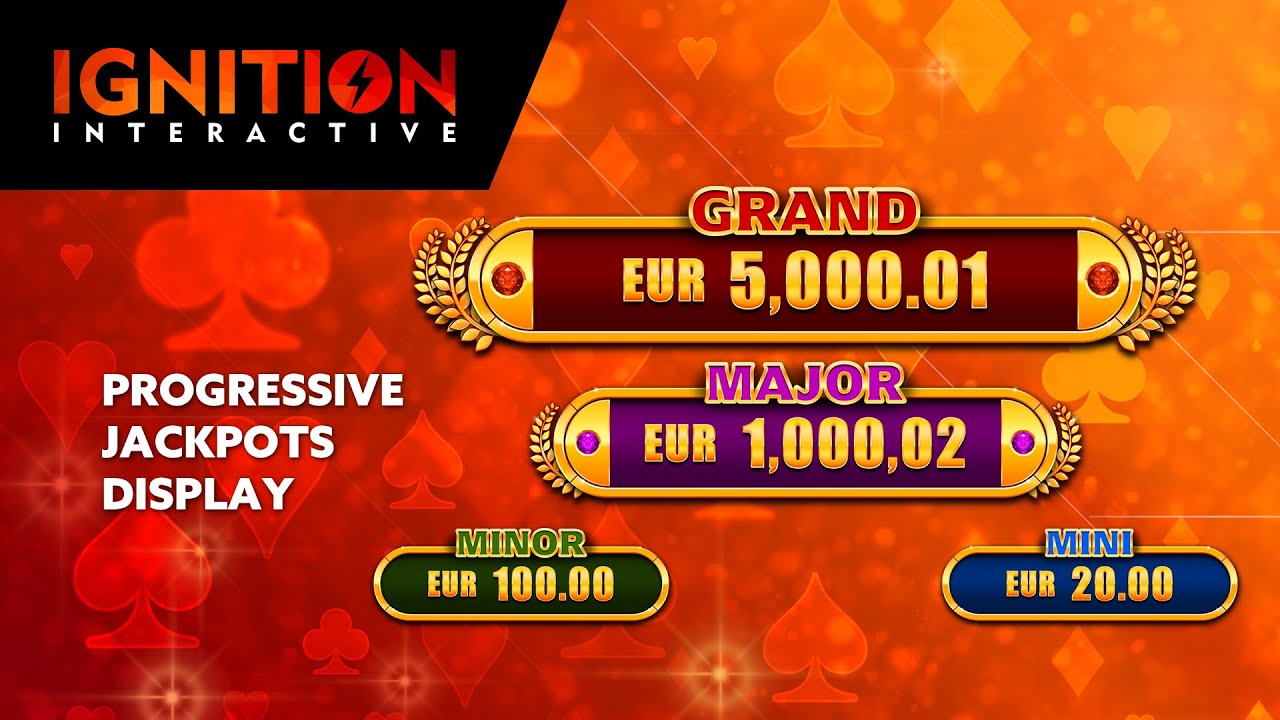 Four Level Progressive Jackpot Display - YouTube