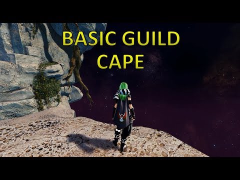 Guild Wars 2 - Basic Guild Cape - YouTube