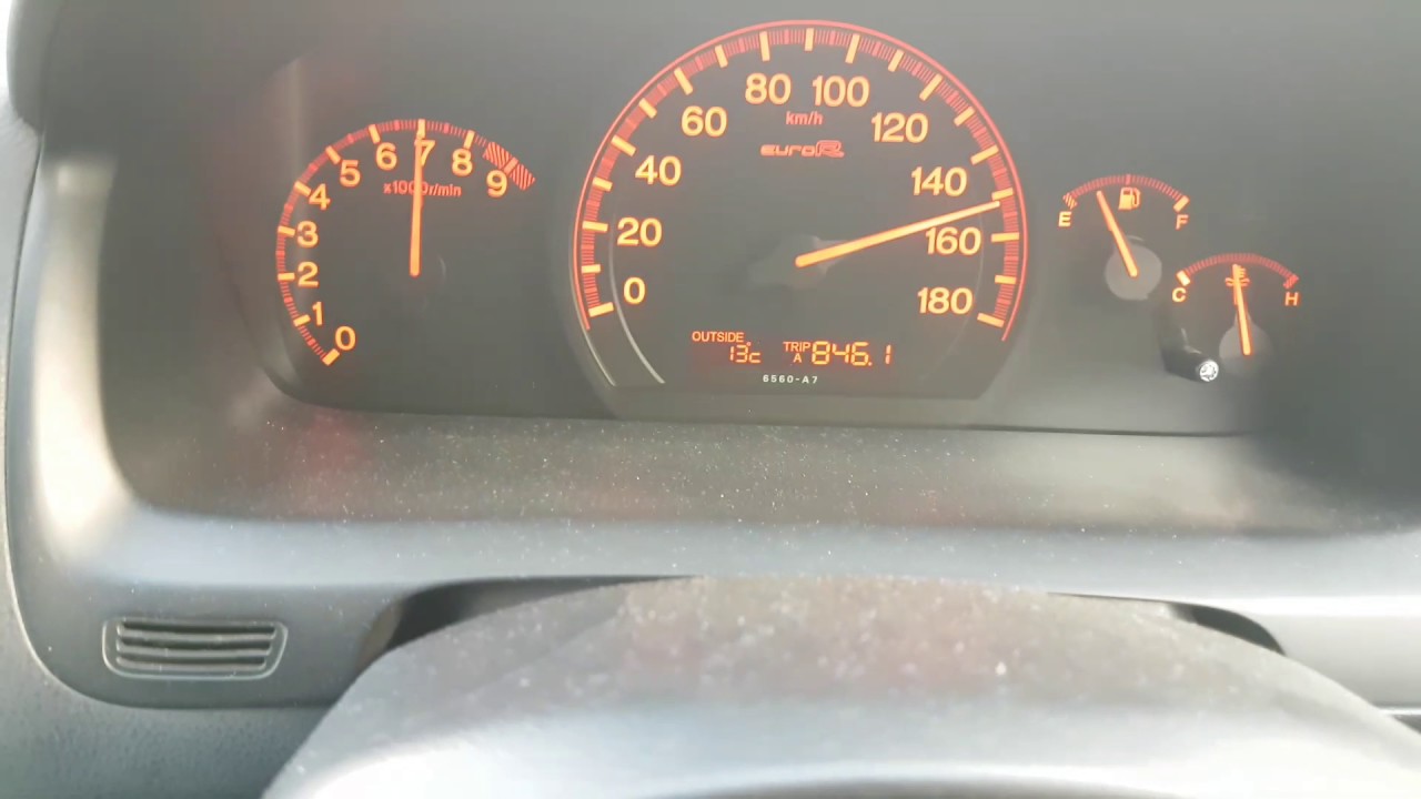 Euro R cl7 cyprus 4th gear - YouTube