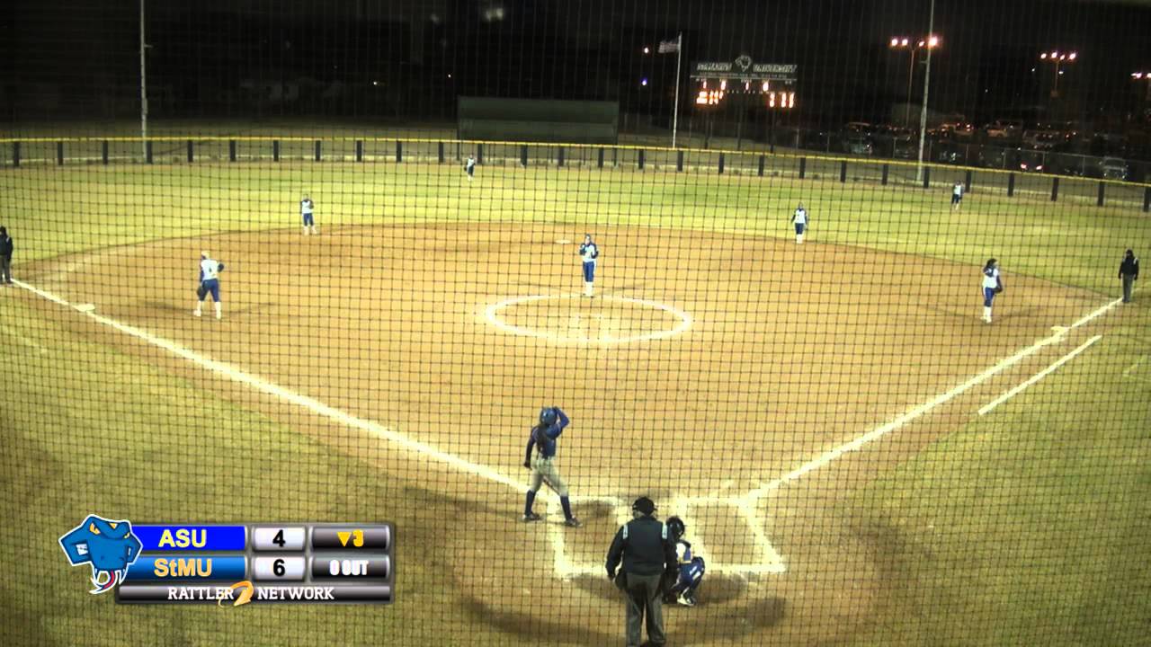 Replay: StMU Softball vs. Angelo State - YouTube