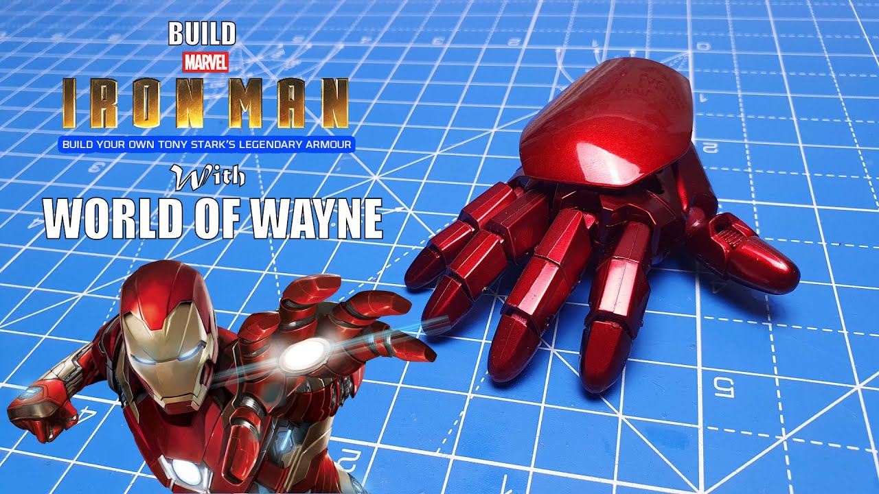 Build the Mark III Iron Man Armour - Part 3 - The Right Hand - YouTube
