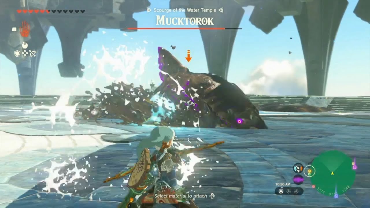 Mucktorok Scourge of the Water Temple Boss - Zelda Tears of The Kingdom ...