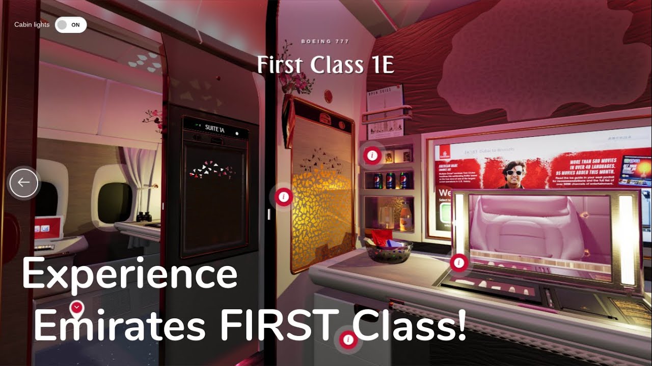 This Website Lets You go in Emirates FIRST Class! - YouTube