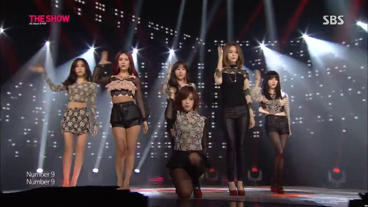 T-ARA 티아라_"넘버나인(No.9)" 131112 SBS MTV THE SHOW 더쇼 - YouTube