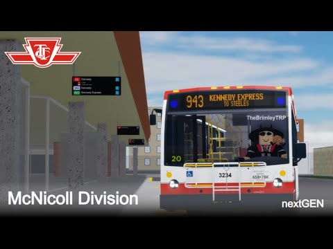 NGT | TTC McNicoll Division [LIVE BUS DRIVING!] Game Info BELOW! # 6 ...