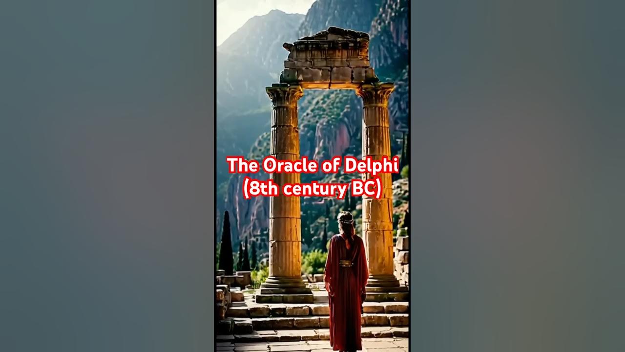 The Oracle of Delphi (8th century BC) #facts #history #englishhistory # ...