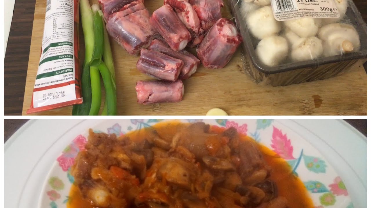 Cuisine Congolaise: Mayebo ya pembe na mikila ya ngombe - YouTube