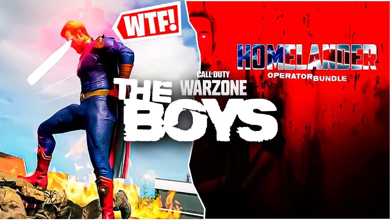 *COD x The Boys* ¡Me convertí en HOMELANDER en Warzone! 🤯 - YouTube
