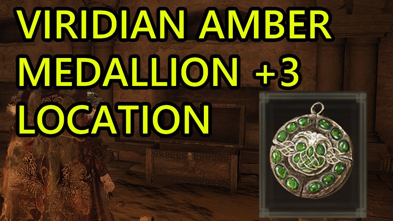 Viridian Amber Medallion 3 Location Elden Ring DLC Shadow of the ...