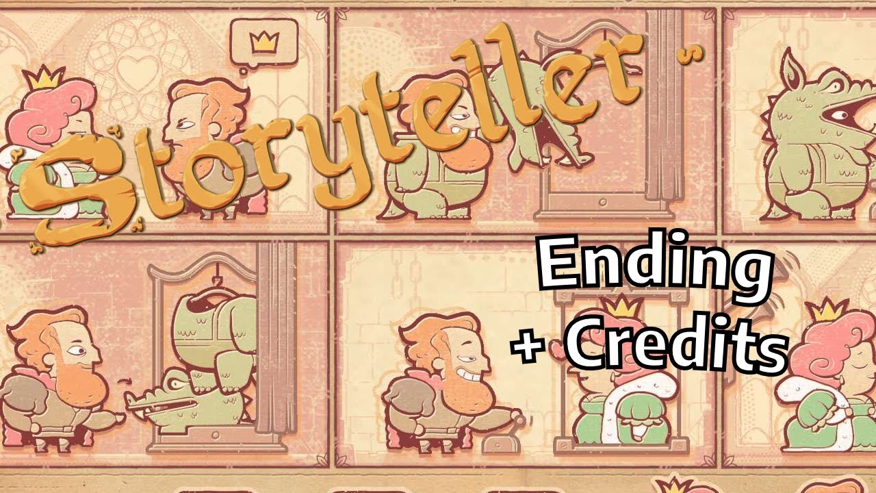 Storyteller ( | Ending | Puzzle Game ) | 60 FPS | Tutorial & Gameplay ...