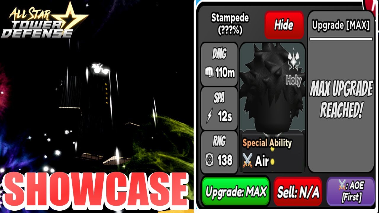 SHOWCASE DE MOB *7 ESTRELLAS* EN ASTD LA NUEVA MEJOR UNIDAD PARA DAÑO ...