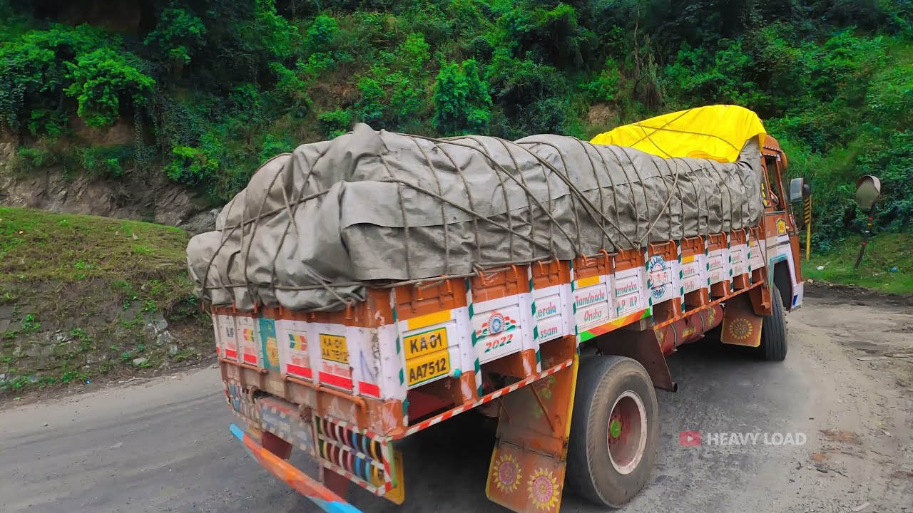 Heavily loaded trucks on march | Truck videos | Truck driver | Lorry ...