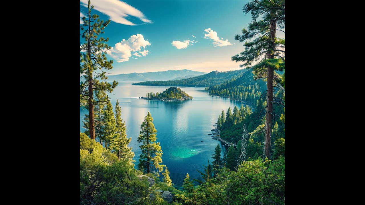 Lake Tahoe Summer Relaxing Music Meditation For Sleep Soothing Music ...