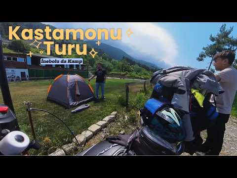 Kastamonu İnebolu Turu 1 Gece kamp⛺️ 