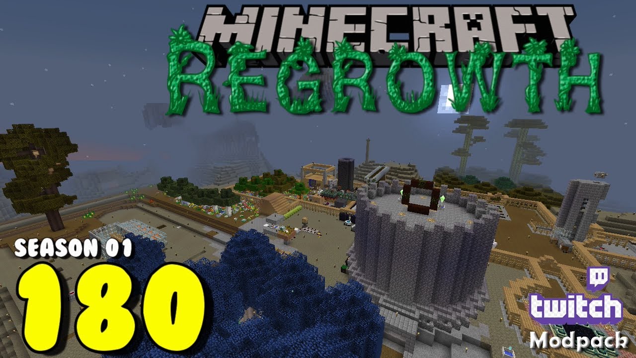Regrowth S01E180 - Constructs - Minecraft Modpack Let's Play - YouTube