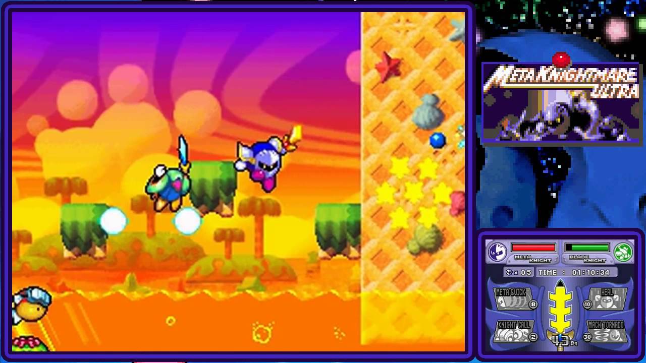 Let's Play Kirby Super Star Ultra *Meta Knightmare Ultra* (2/3) - YouTube
